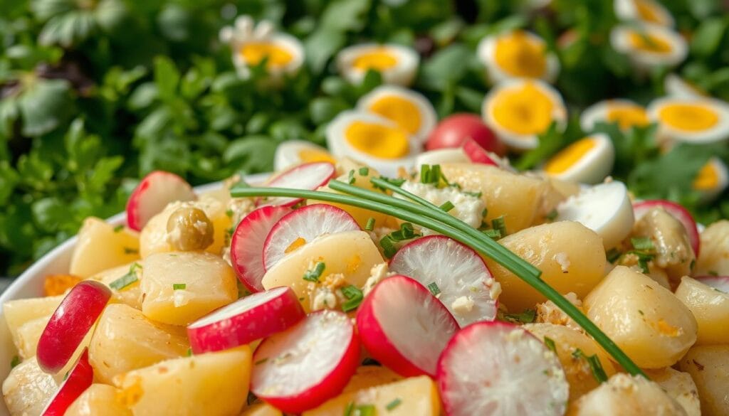 Salade pomme de terre alsacienne : la recette traditionnelle expliquée